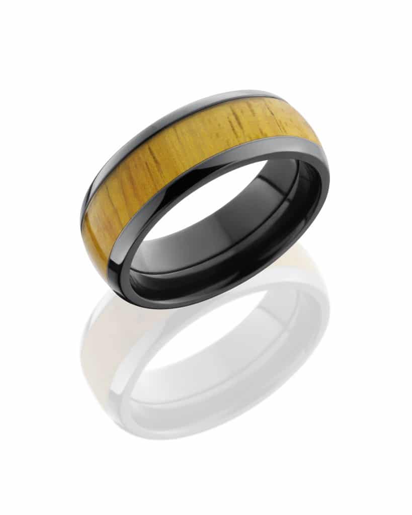 Hardwood Wedding Rings Barrie - Jeff Walters Jewellers Barrie, ON